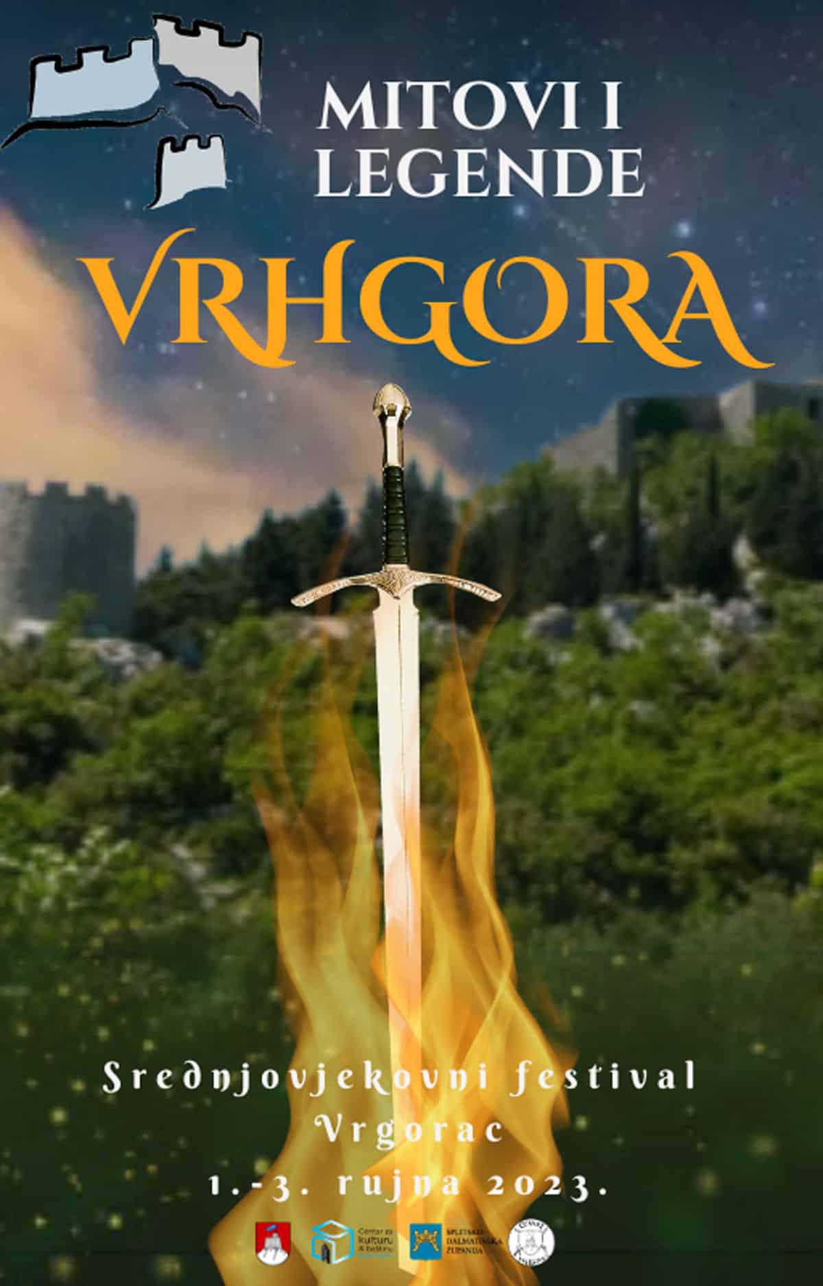 Festival srednjovjekovnih mitova i legendi u Vrgorcu od 1 do 3. rujna