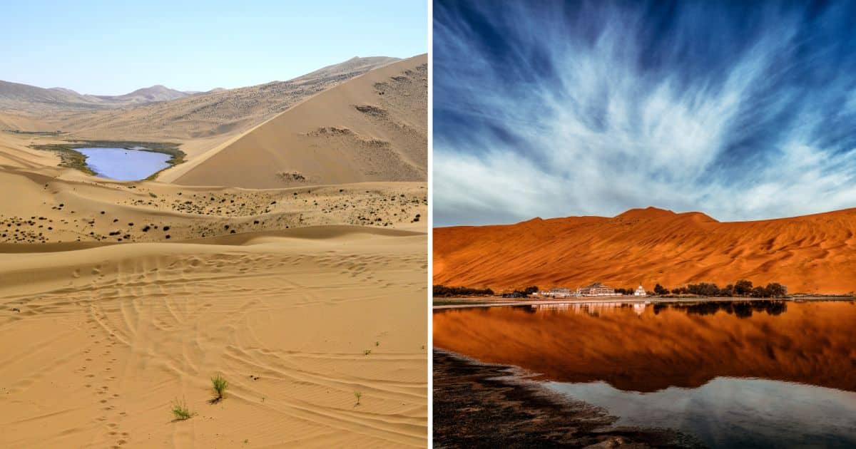 Pustinja Badain Jaran jedno je od najneobičnijih mjesta na planeti